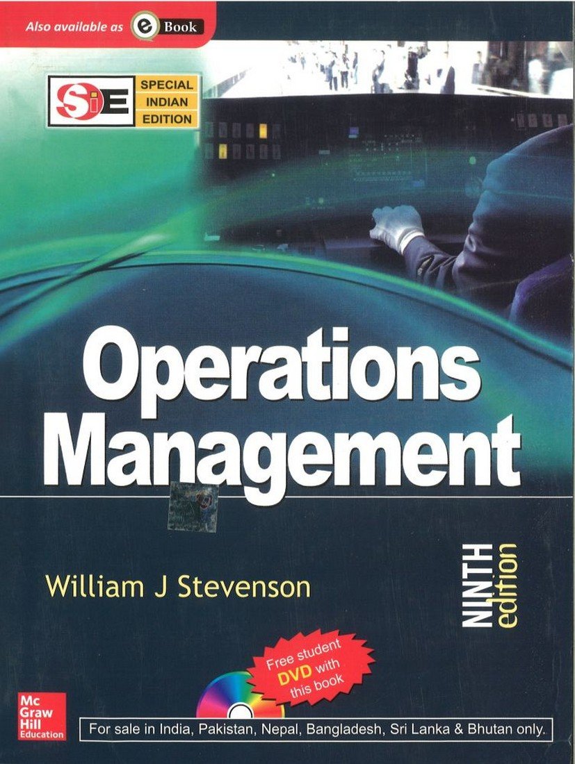 Operations Management With Student DVD (Special Indian Edition ...