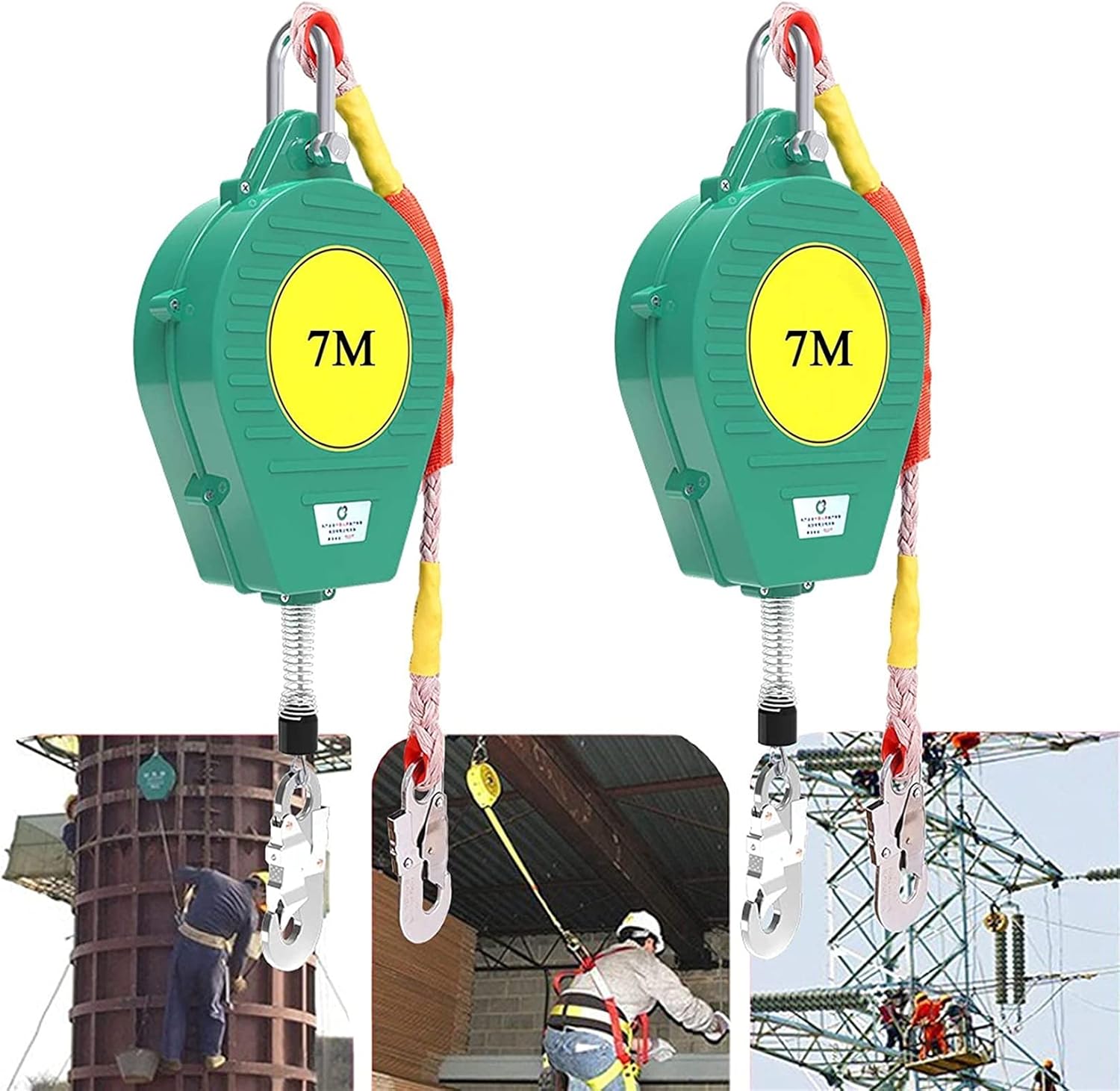Self-Retracting Lifeline, Fall Protection Work Safety Equipment ...