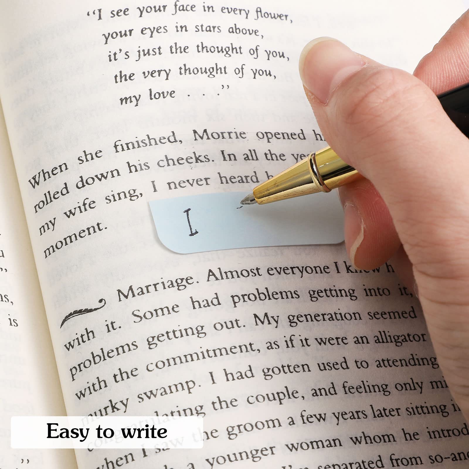 Snapklik.com : 240 Pcs Sticky Index Tabs, Colored Book Sticky Tabs For ...