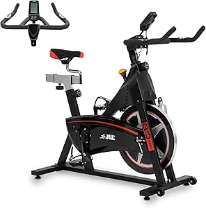 JLL IC300 Pro Exercise Bike for Home Use, Direct Belt Driven with 20kg ...