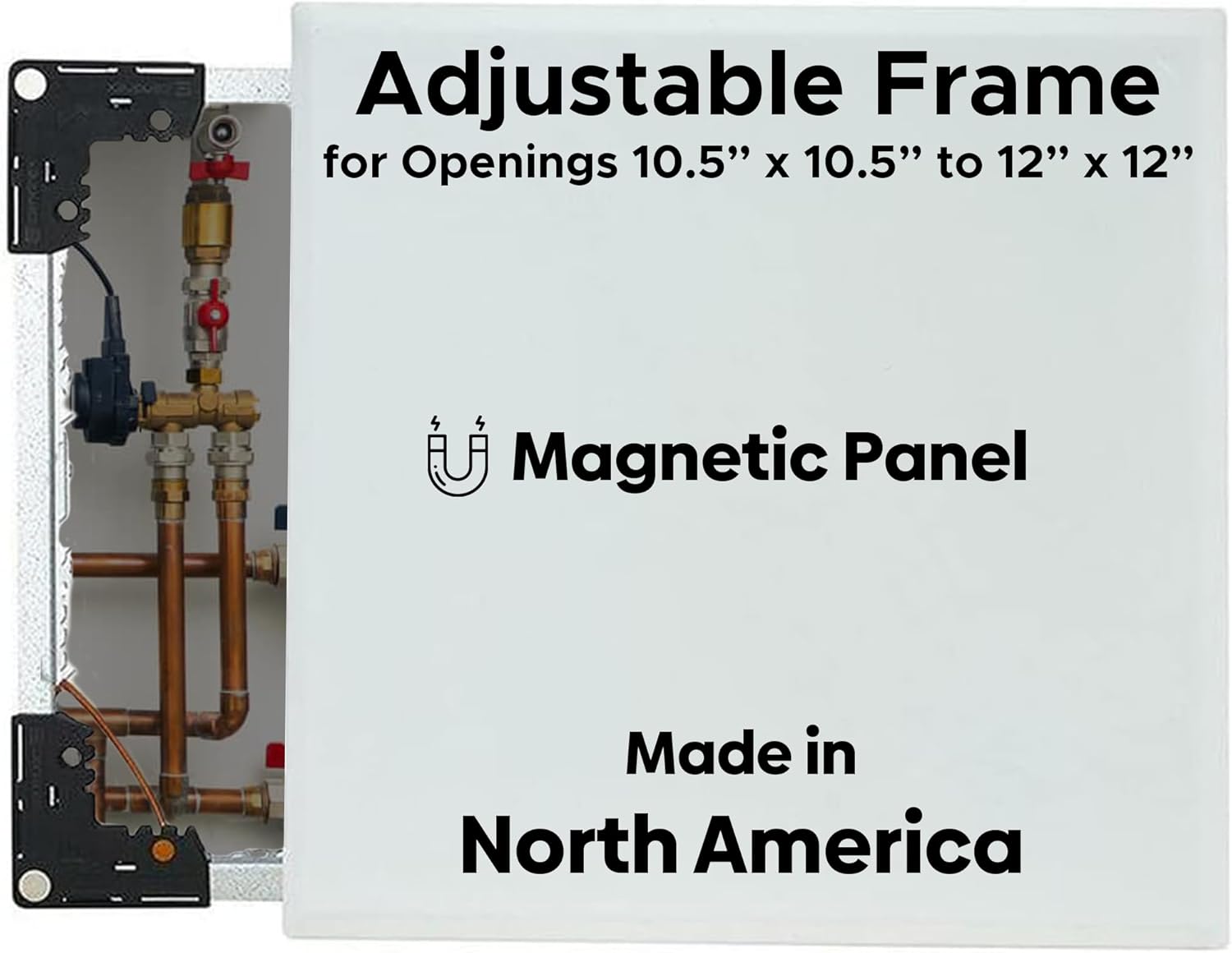 Amazon.com : Best 10.5” x 12” Magnetic Wall Access Panel with ...