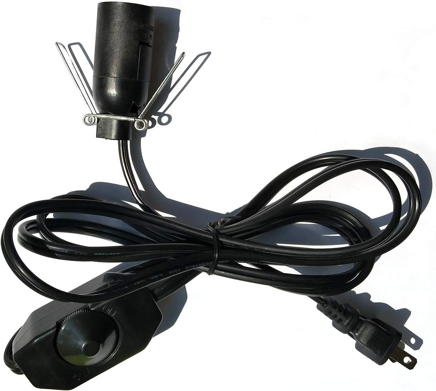 TWDRTDD Himalayan Salt Lamp Cord with Dimmer Switch, E12 Candelabra ...