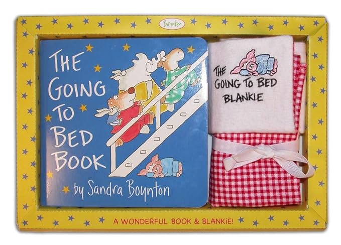 Sandra Boynton's The Going to Bed Book! & Embroidered Blankie: Boynton ...