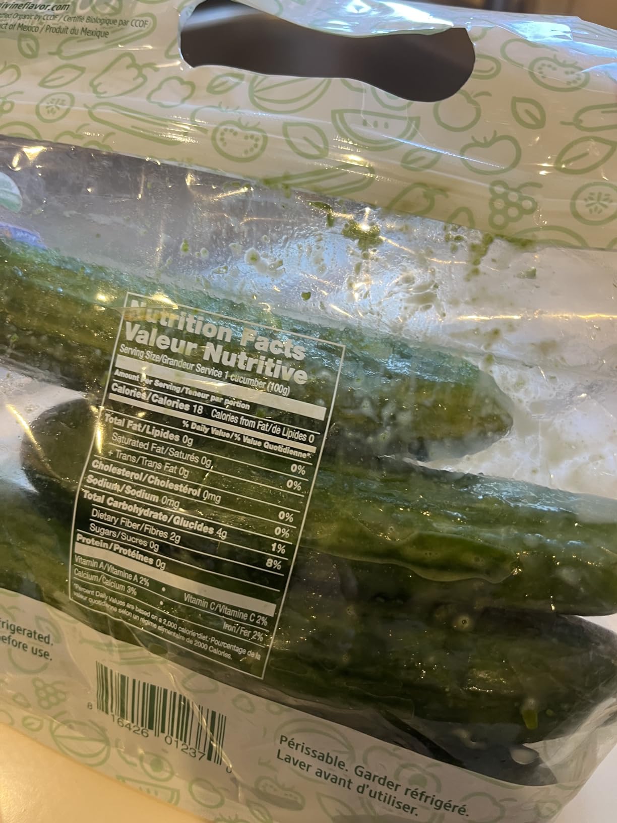 Amazon.com: Organic Mini Cucumbers, 1 lb : Grocery & Gourmet Food