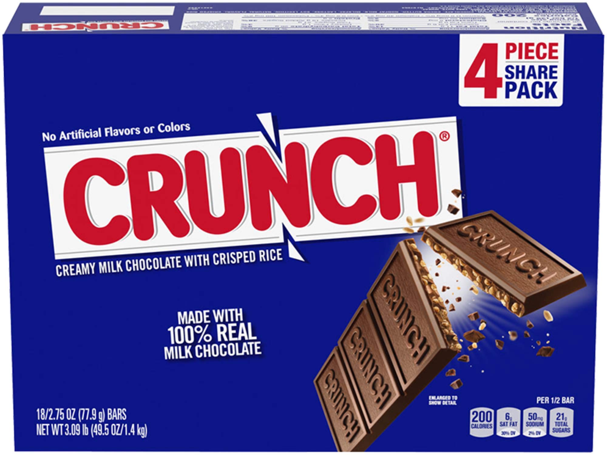 Crunch 100% Real Milk Chocola...B001RN8MGI | Encarguelo.com