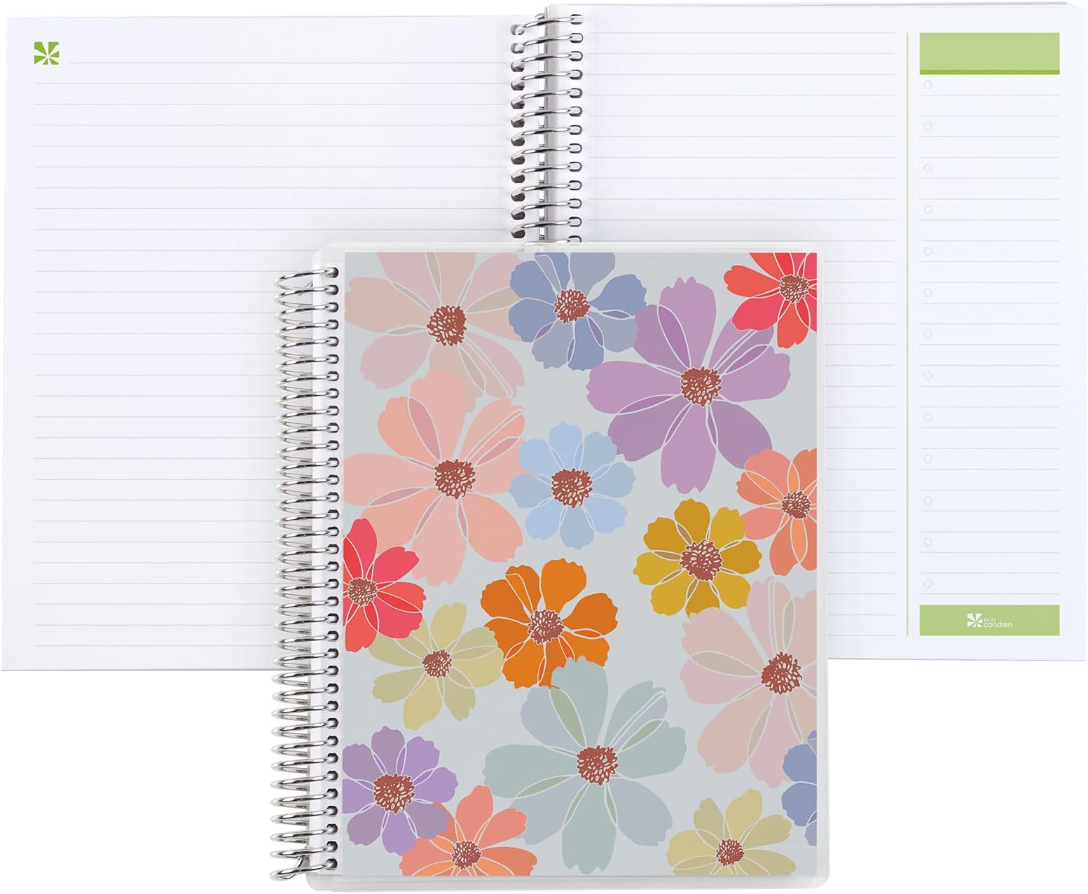 Amazon.com : Erin Condren 8.5" X 11" Spiral Bound Productivity Notebook ...