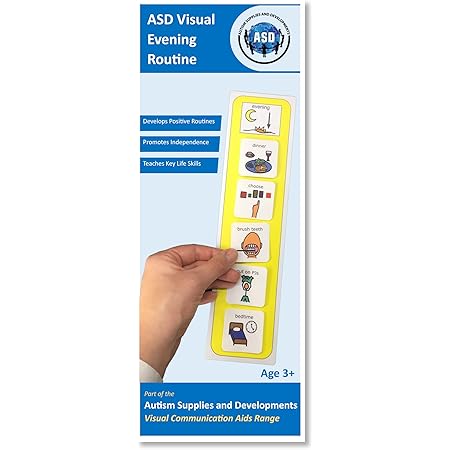 60 Pieces Visual Schedule Cards Chart Routine Cards Autism Learning ...