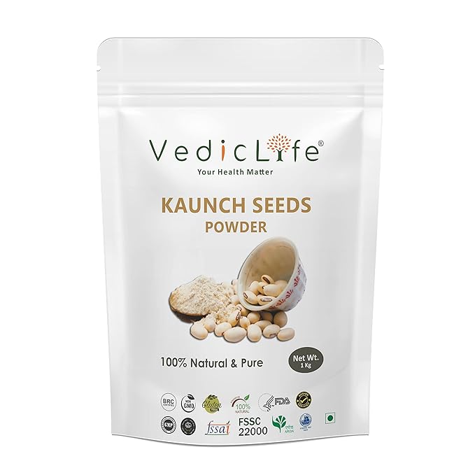 VEDICLIFE Kaunch Beej Powder, Konch Seed, Alkushi, Kala Koch ke Beej ...