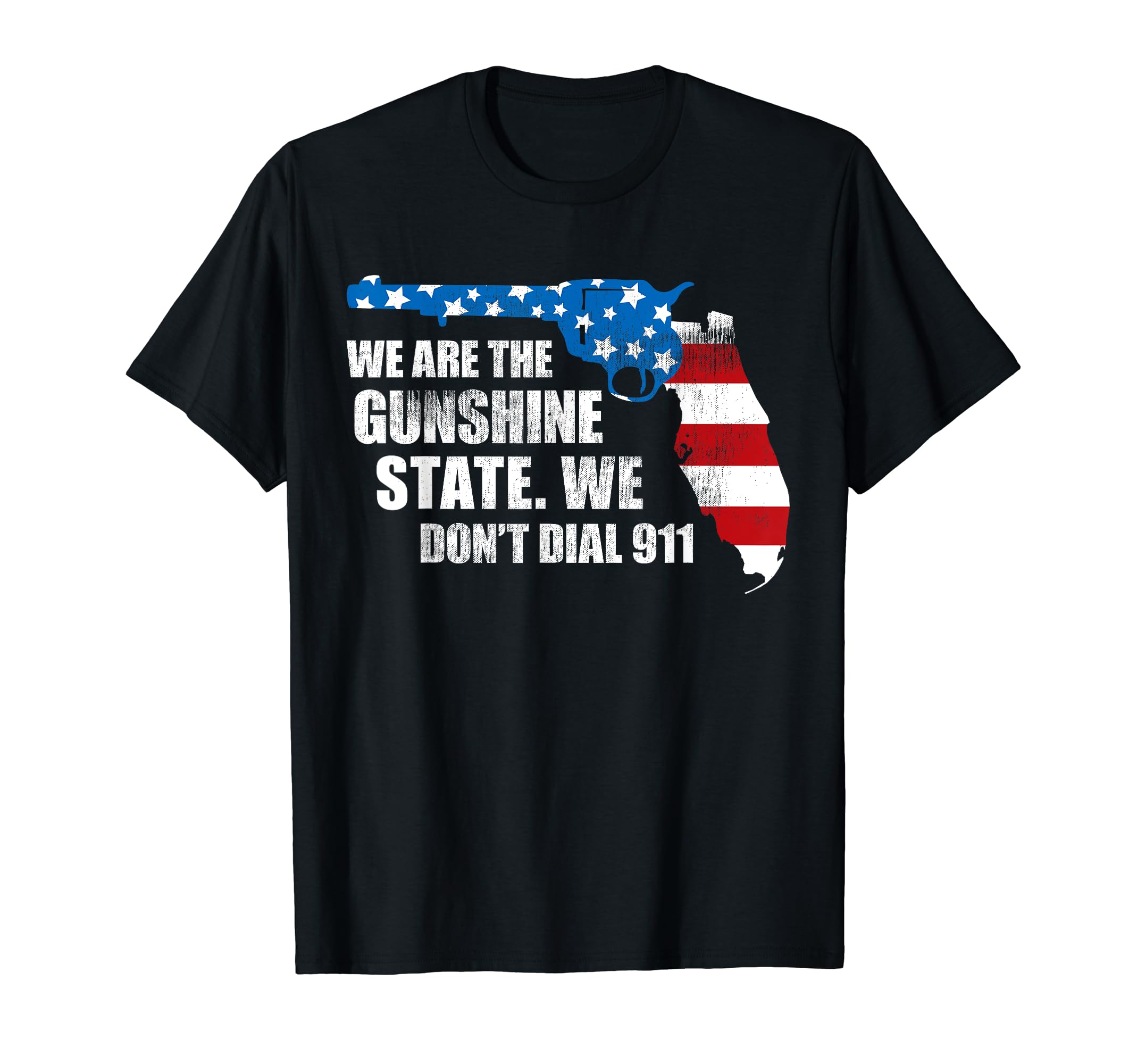 Amazon.com: Florida Gunshine State TShirt, FL Gun Owners Gift T-Shirt ...