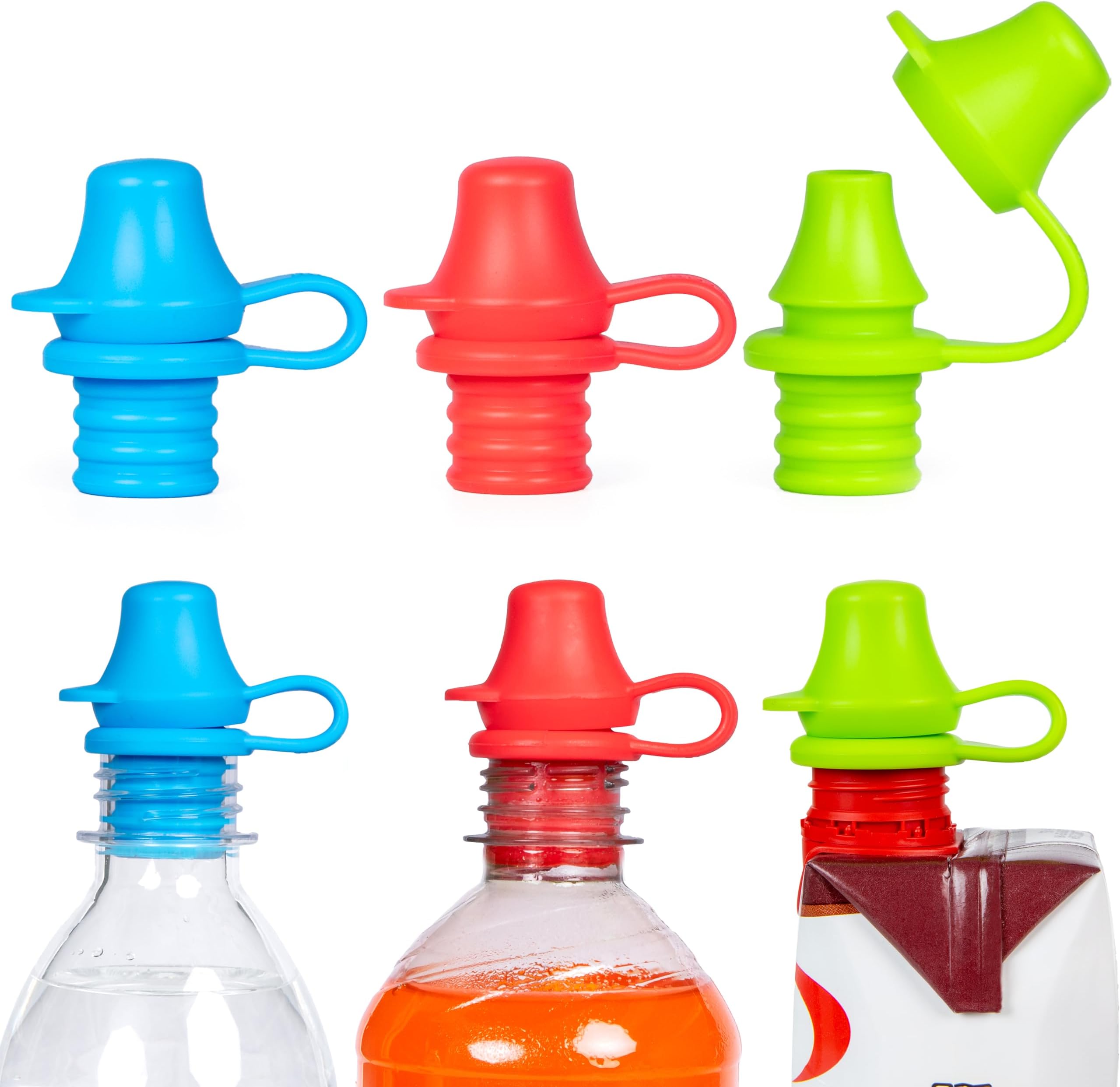 Amazon.com : Kiddikap Original Water Bottle Topper for Toddlers – 100% ...