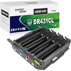 SINOPRINT DR431CL Drum Unit Replacement Compatible with Brother Printer ...