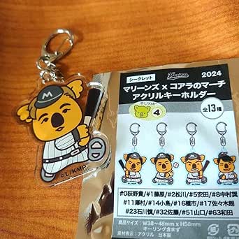 Amazon.co.jp: Lotte Marines Koala's March Keiki Yamaguchi Acrylic Key ...