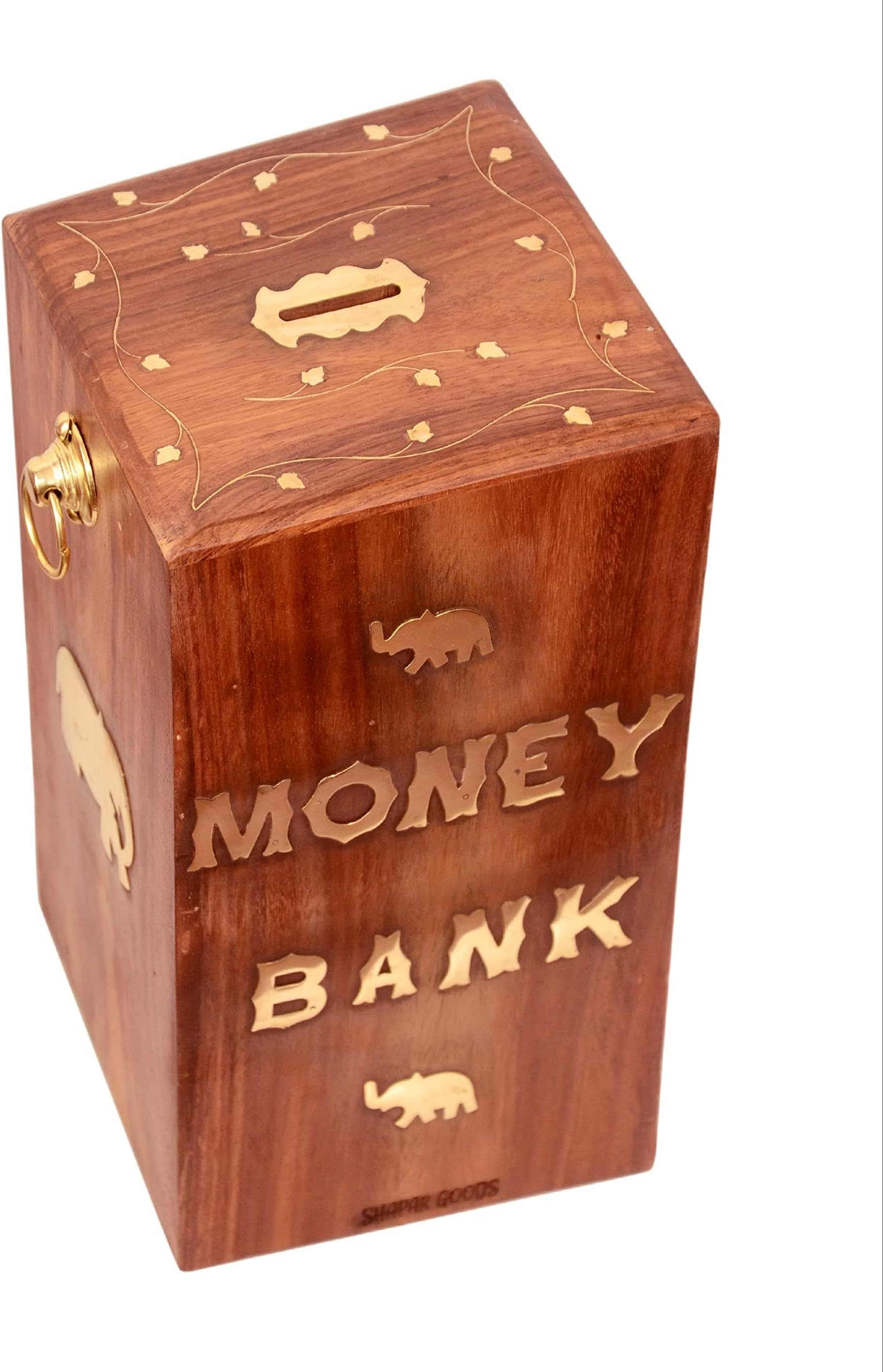 FOREVER BLINGS Stainless Steel Long Donation Box/Suggestion Box Coin ...