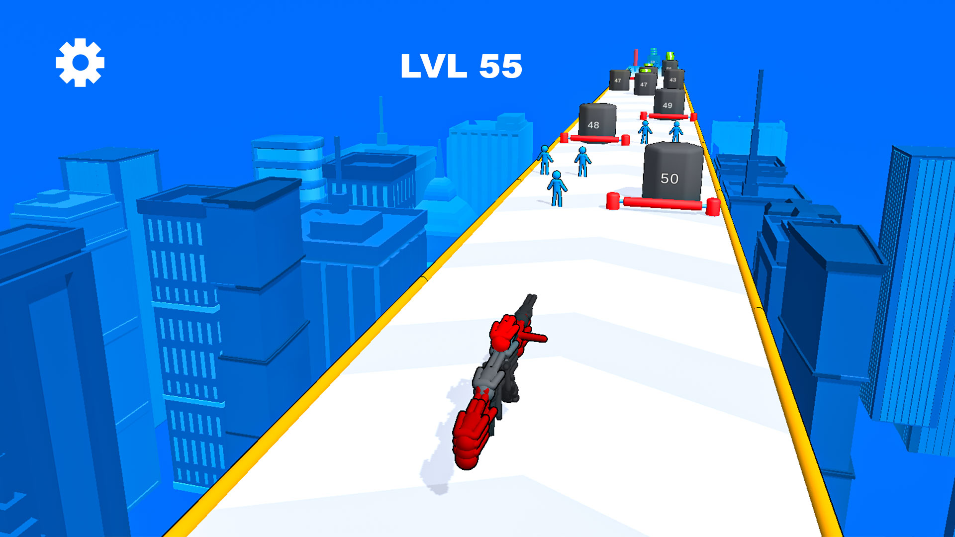 Stickman Gun Rush: Human Weapon Evolution - Merge, Shoot & Run in Epic ...