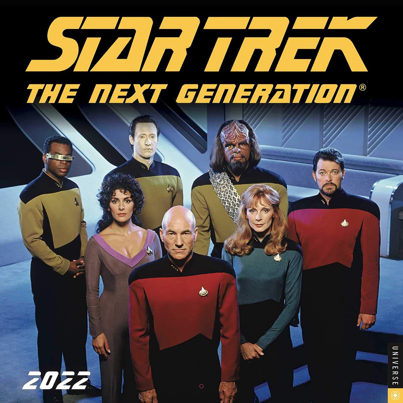 Amazon.com: Star Trek: The Next Generation 2022 Wall Calendar ...
