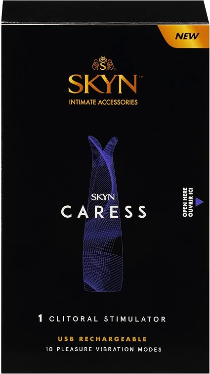 Amazon.com: SKYN Caress Personal Massager - Clitoral Stimulator - Water ...