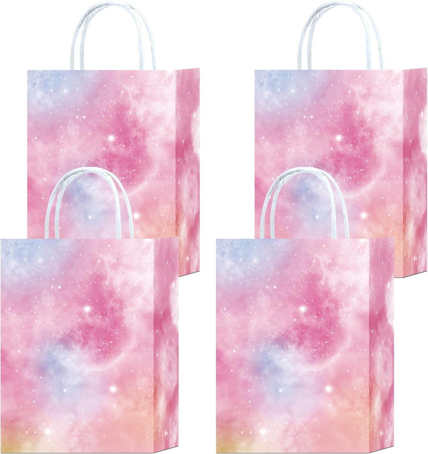 Amazon.com: Keioy 24 Pieces Pastel Rainbow Bags Party Favor Bags Pastel ...