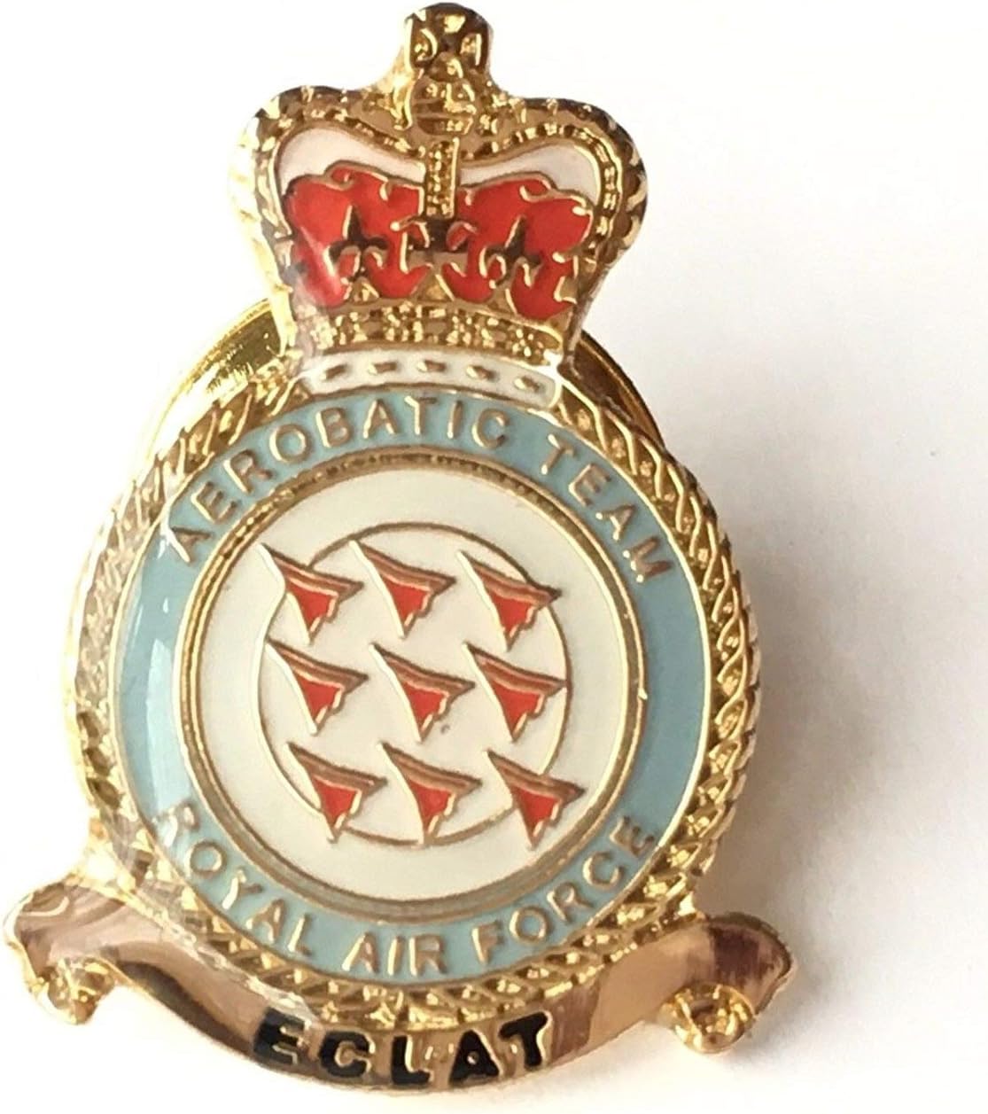 RAF Royal Air Force Red Arrows Crest Small Lapel Pin Badge *Official ...