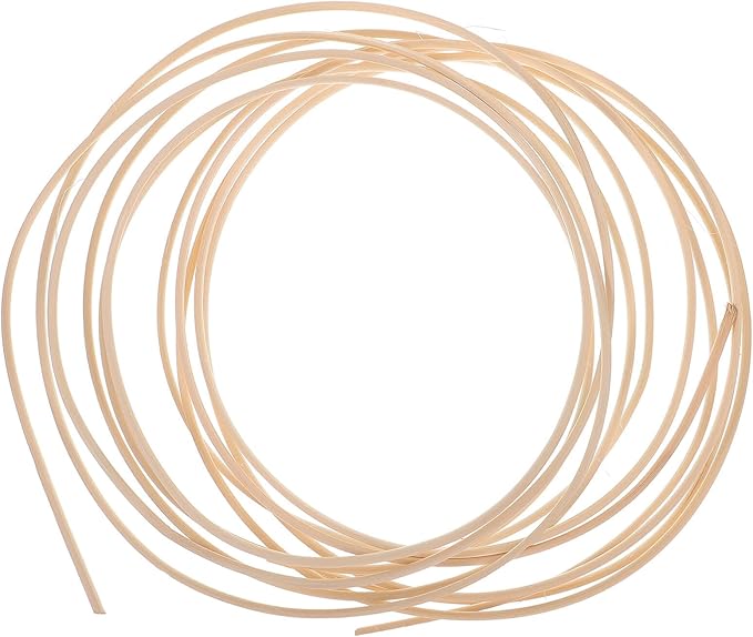 Amazon.com: SEWACC 1 Roll Round Reed Spline Chair Cane Natural Weaving ...