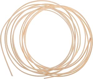 Amazon.com: SEWACC 1 Roll Round Reed Spline Chair Cane Natural Weaving ...
