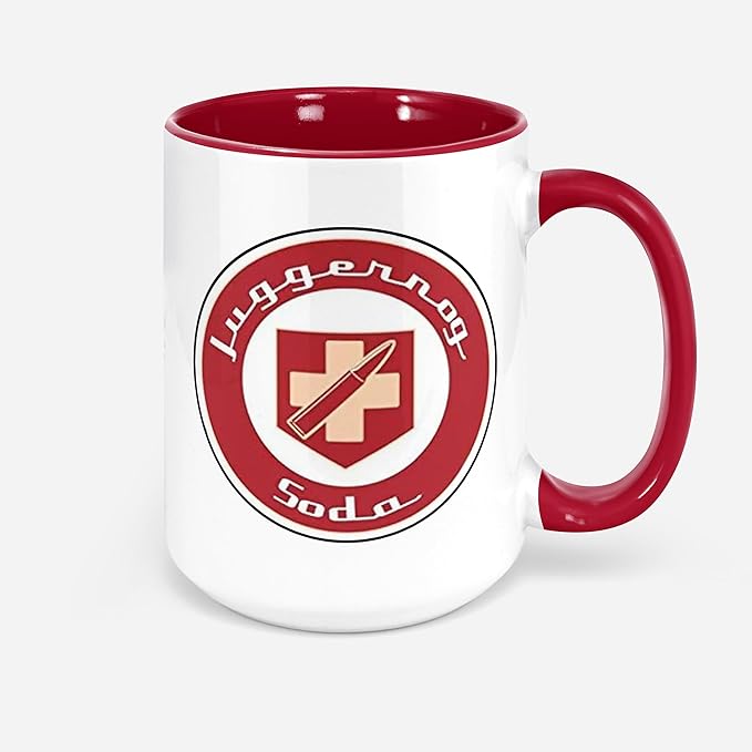 Amazon.com: Juggernog Cod Zombies Perk Merchandising Mug Is5znn (Red ...