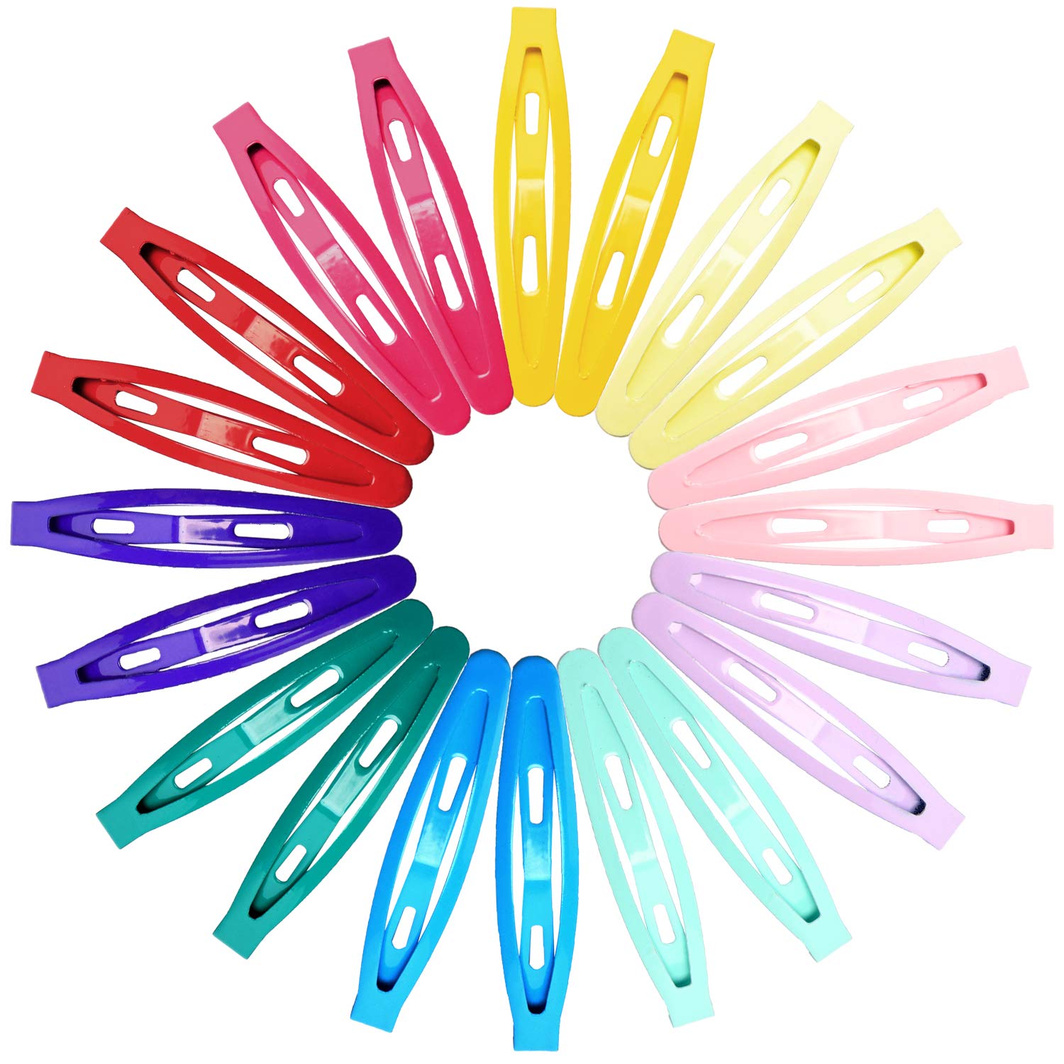 Amazon.com : Hair Clips for Women Girls, Funtopia 40 Pcs 2.4" No Slip ...