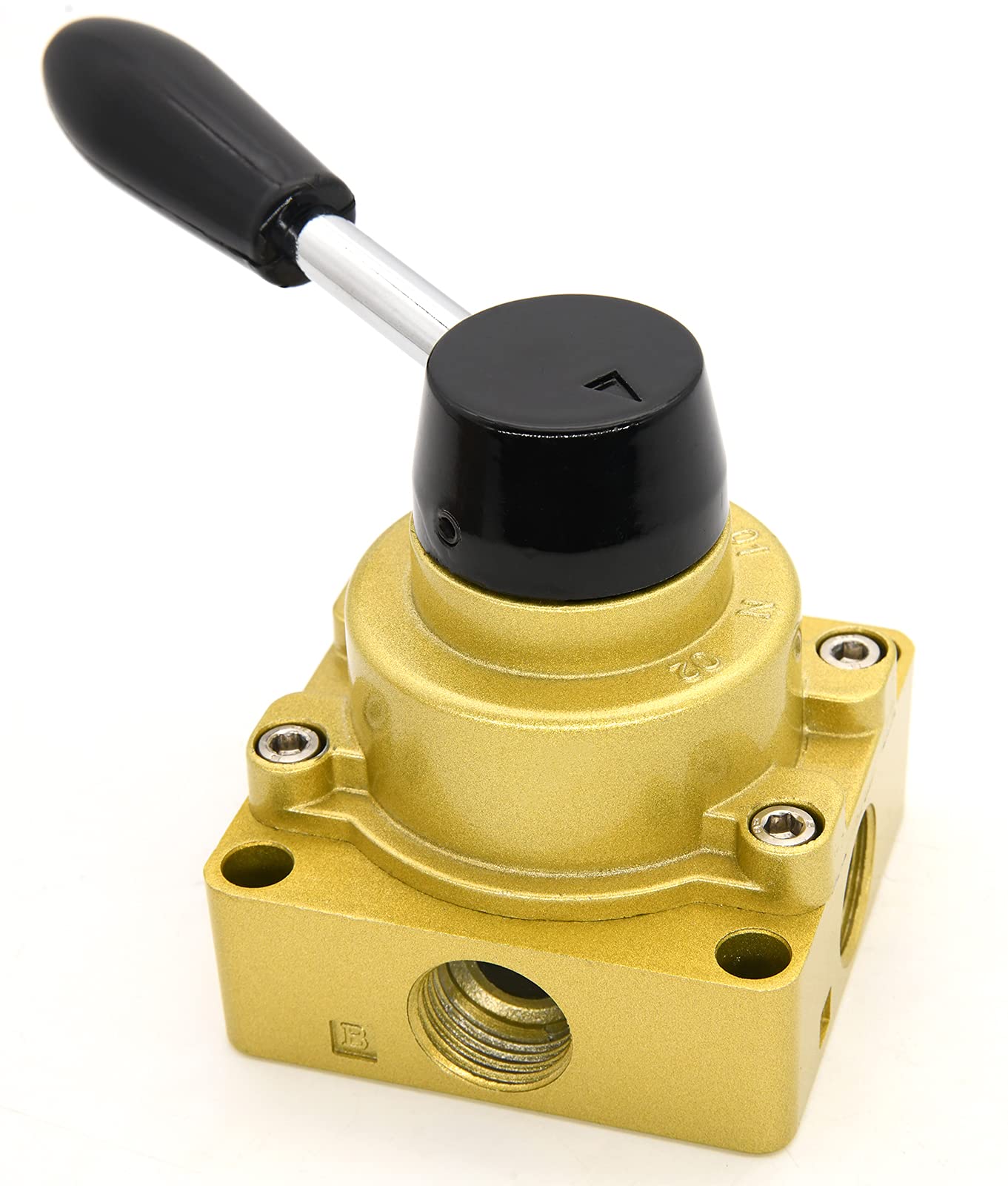 Snapklik.com : Rotary Lever Hand Valve HV-04 1/2" NPT Air Flow Control ...