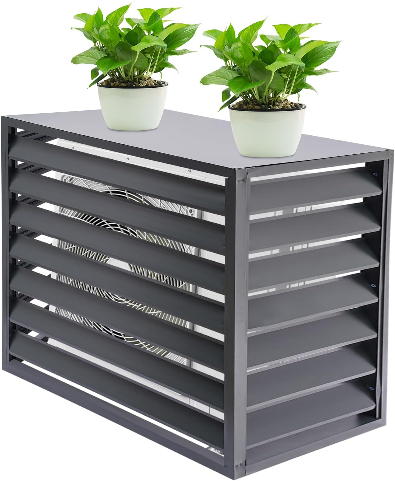 Amazon.com: 43 * 23.6 * 31.5in Air Conditioner Fence Privacy Screen, 3 ...