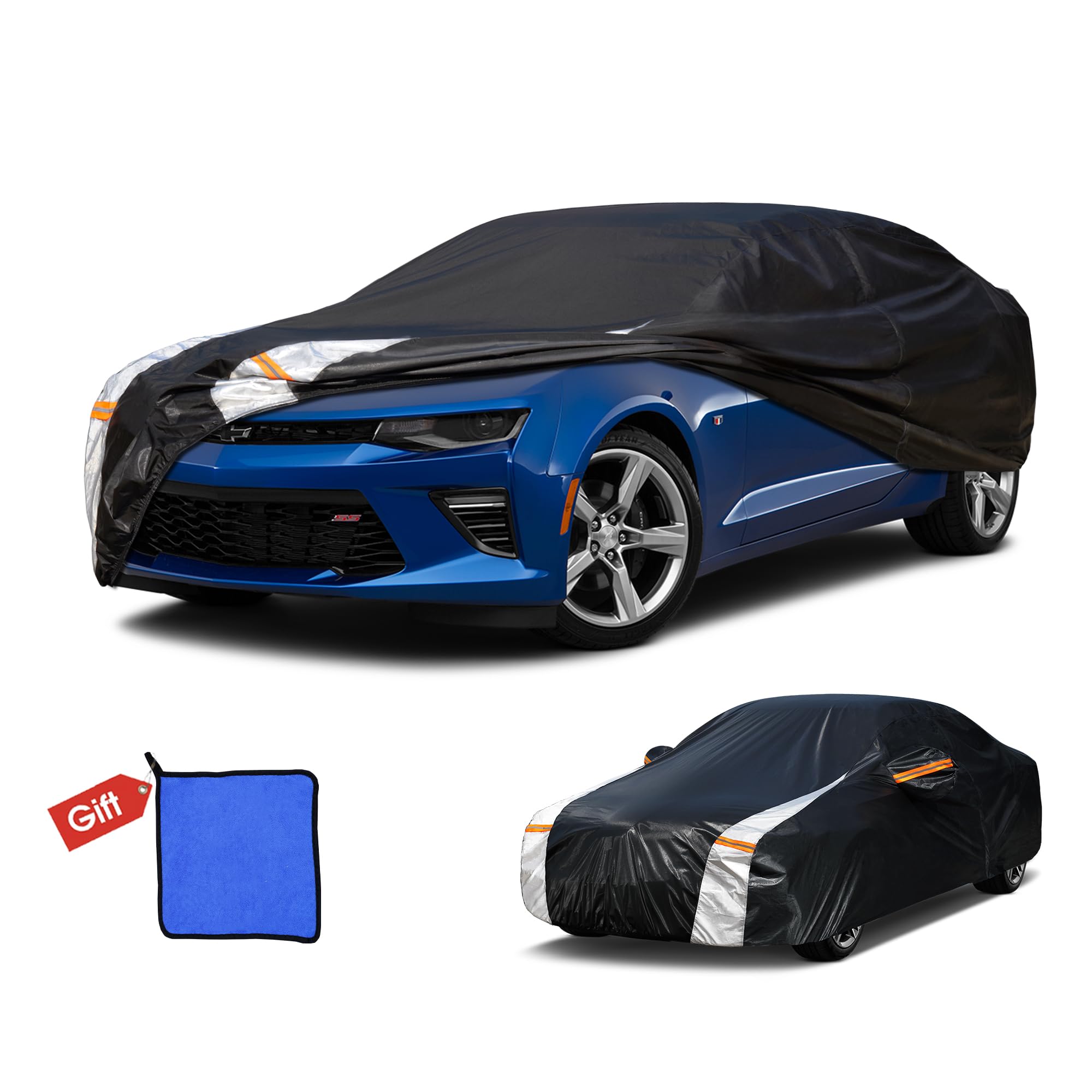 Amazon.com: Cotryvox Car Cover for Chevrolet Chevy Camaro ZL1 SS Z28 LT ...