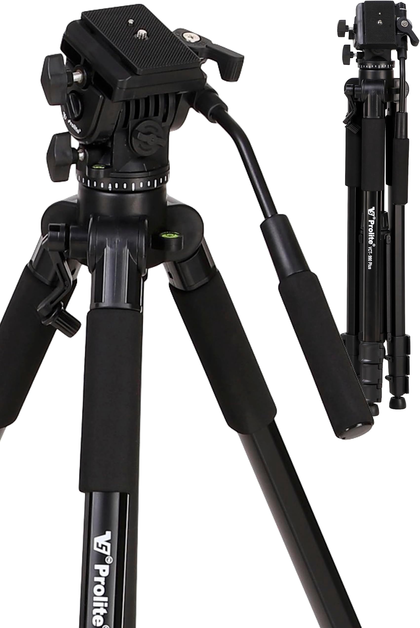 Buy Prolite Tripod VCT 990 Plus (80 inch | Payload upto 6 kg) with ...