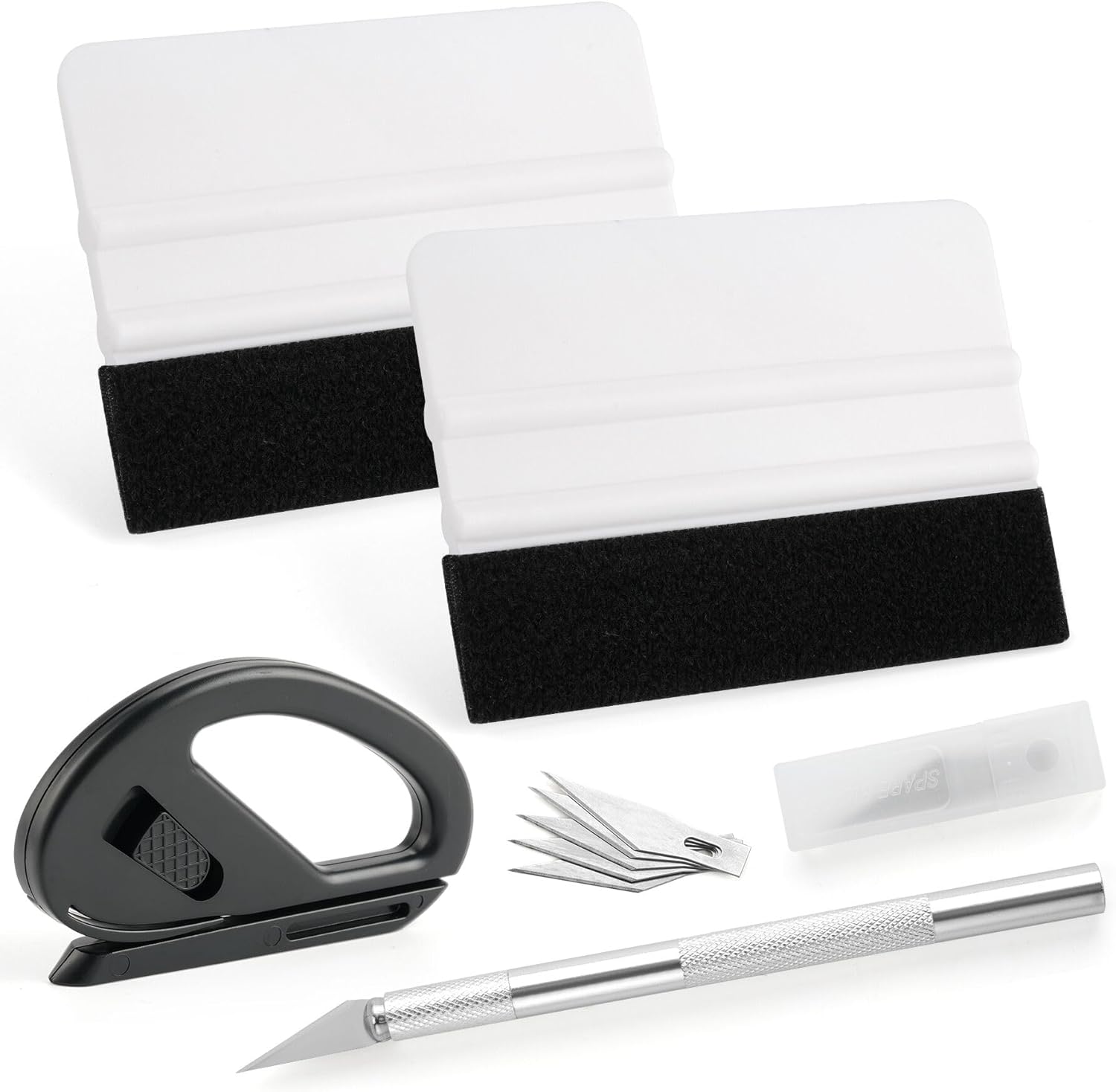 Amazon.com: SINGARO Car Window Film Kit, 5PCS Car Glass Protective ...