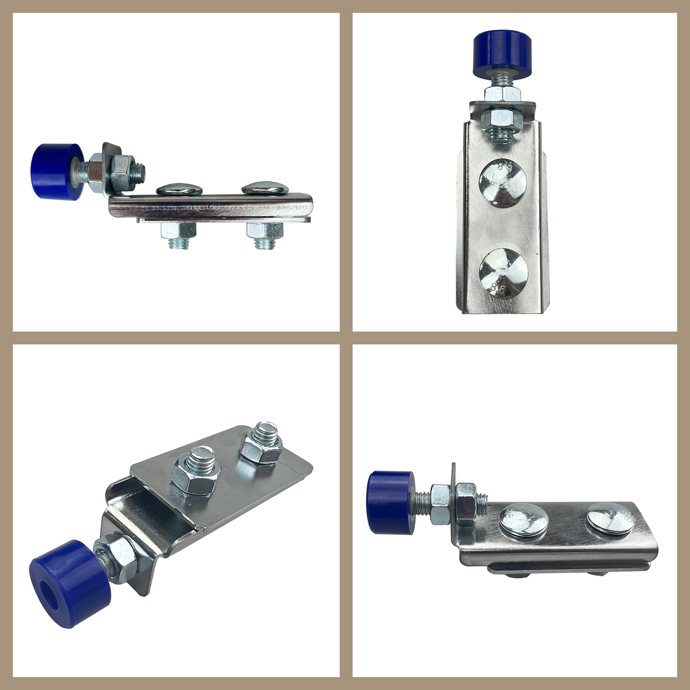 Strut Channel 304 Stainless Steel Trolley Roller Wheels Limit Trolley ...