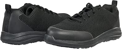 Amazon.com | DoLife Attached Pro-Grip Athletic Low Composite Toe Safety Shoes for Women Work ...