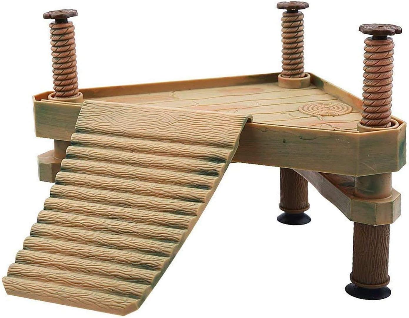 Amazon.com : SKEMIX Turtle Rectangular Terrapin Floating Platform ...