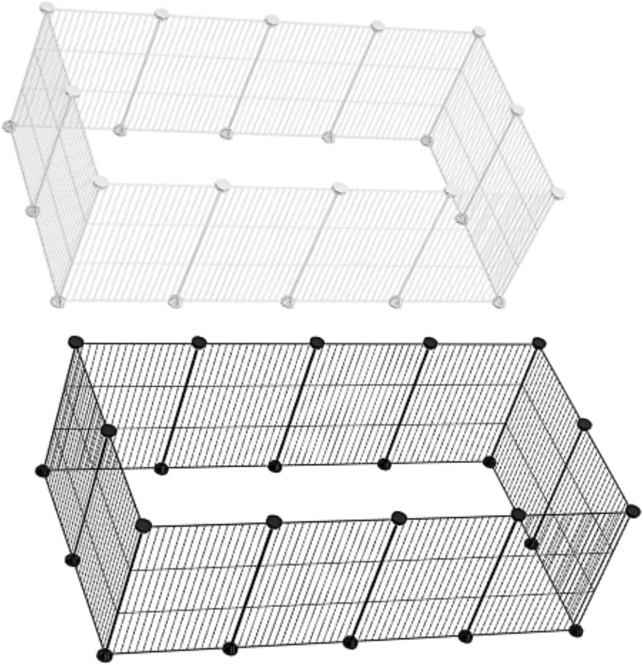 Amazon.com: GIMTRR 20 Cubby Bookcase, Cube Plastic Storage Organizer ...