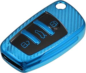 Amazon.com: X AUTOHAUX Silicone Smart Key Fob Case Cover for Audi A3 A1 ...