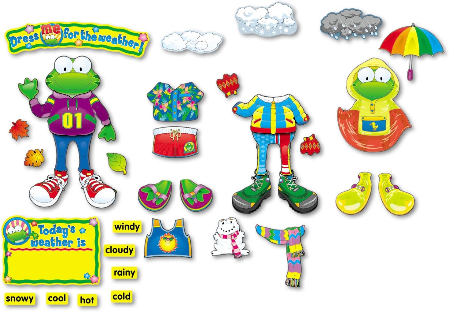Amazon.com: Carson Dellosa Education Carson Dellosa | Weather Frog ...
