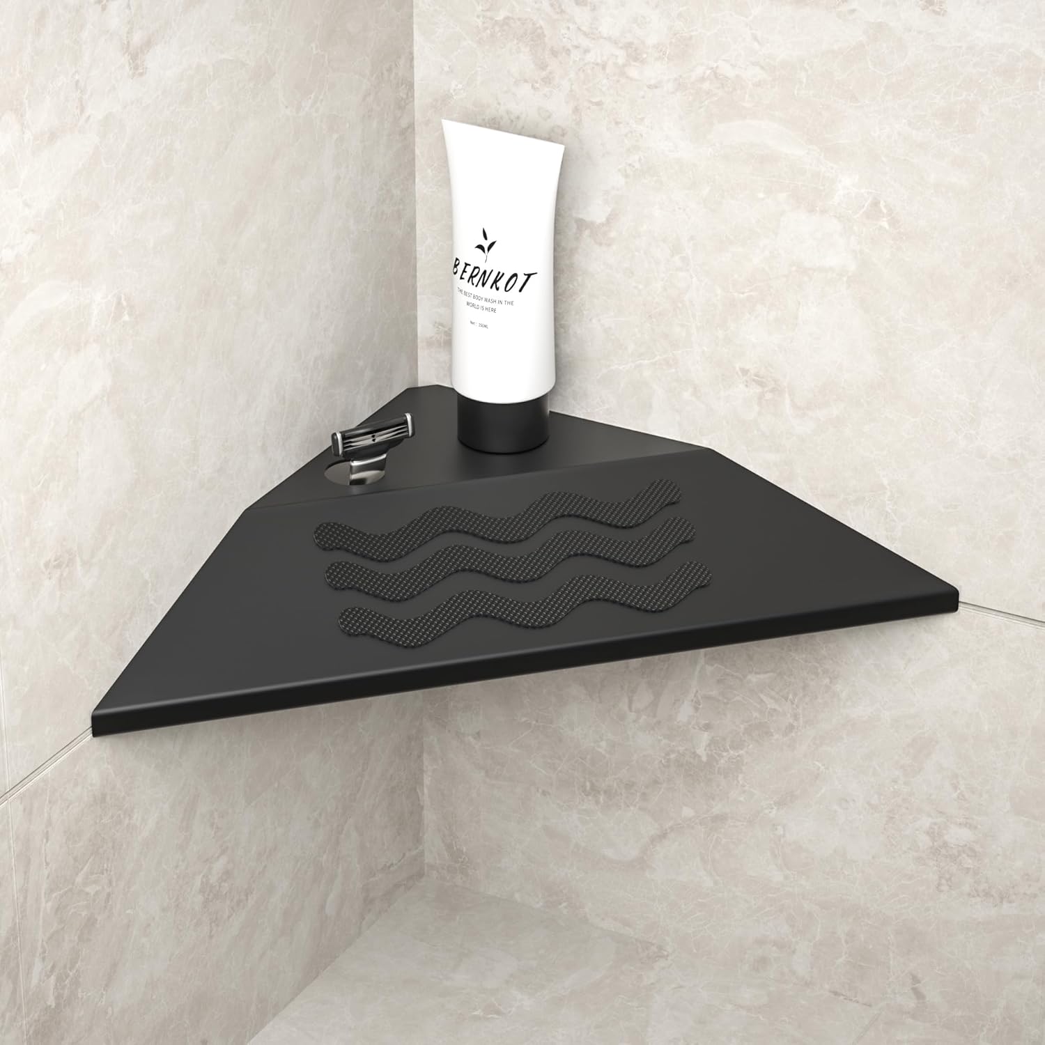 Amazon.com: Bernkot 10'' Corner Foot Rest for Shaving Legs, 304 ...