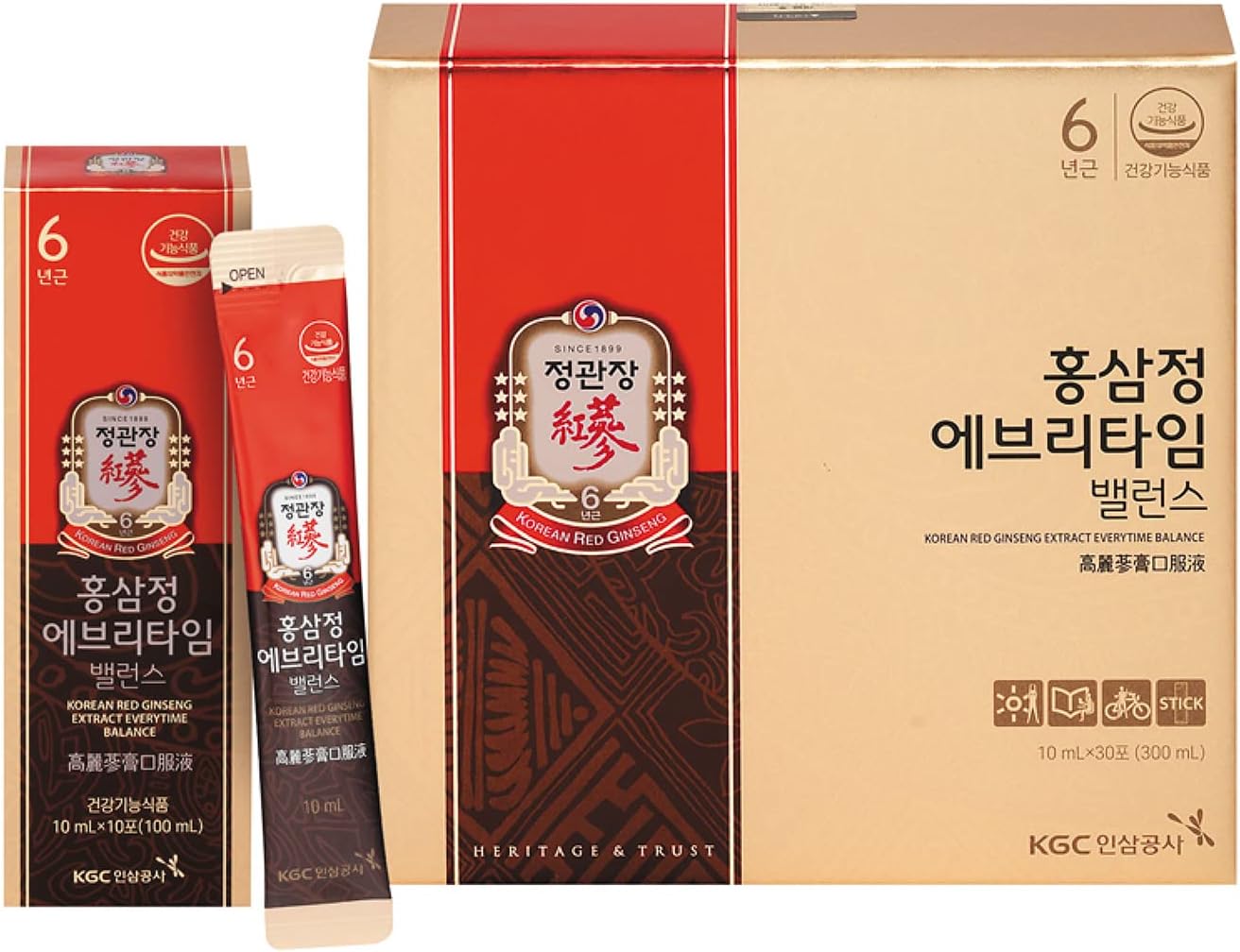 CheongKwanJang 6-Year Korean Red Ginseng Everytime Balance, Blood ...