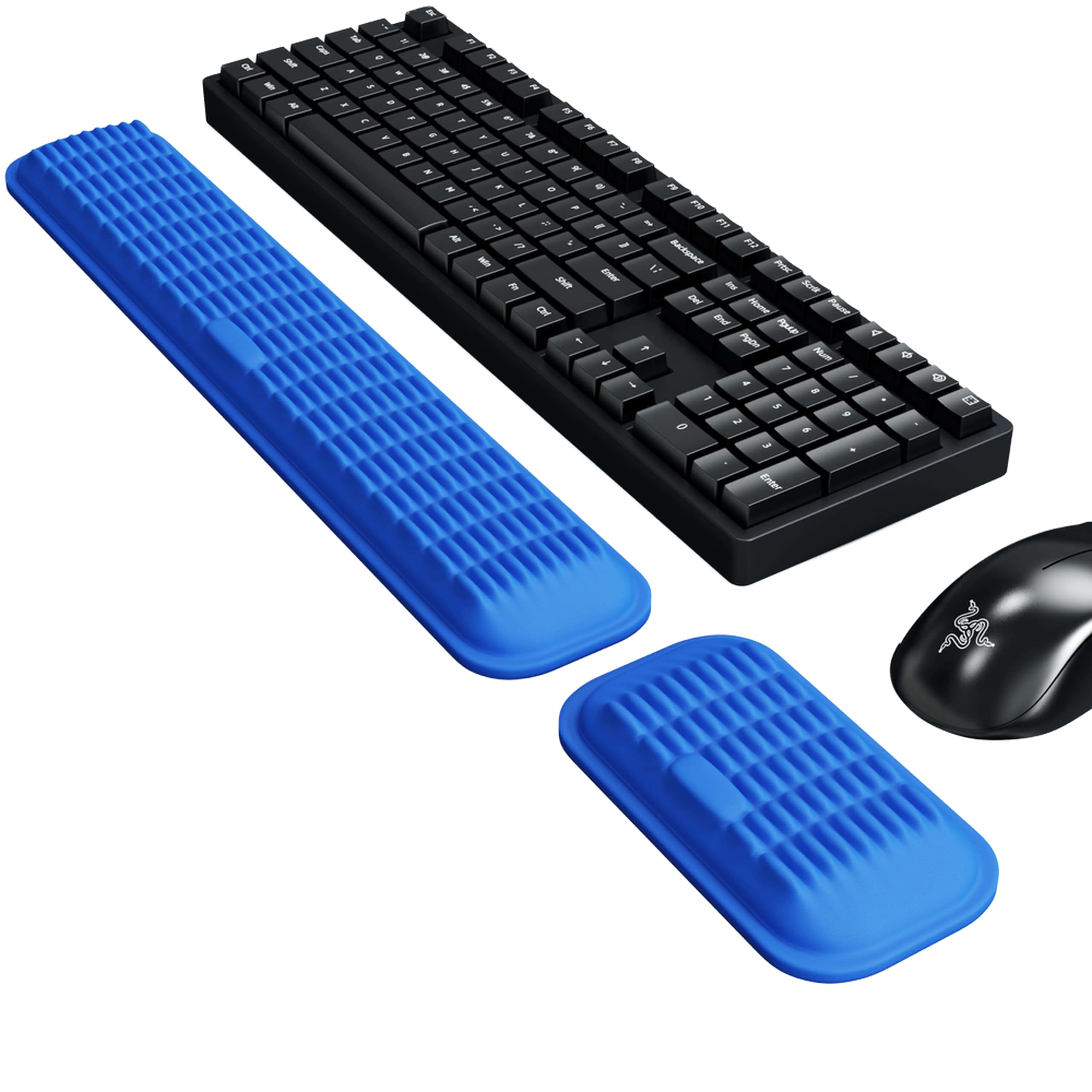 Snapklik.com : MEKASS Ergonomic Wrist Rest For Keyboard And Mouse, Soft ...