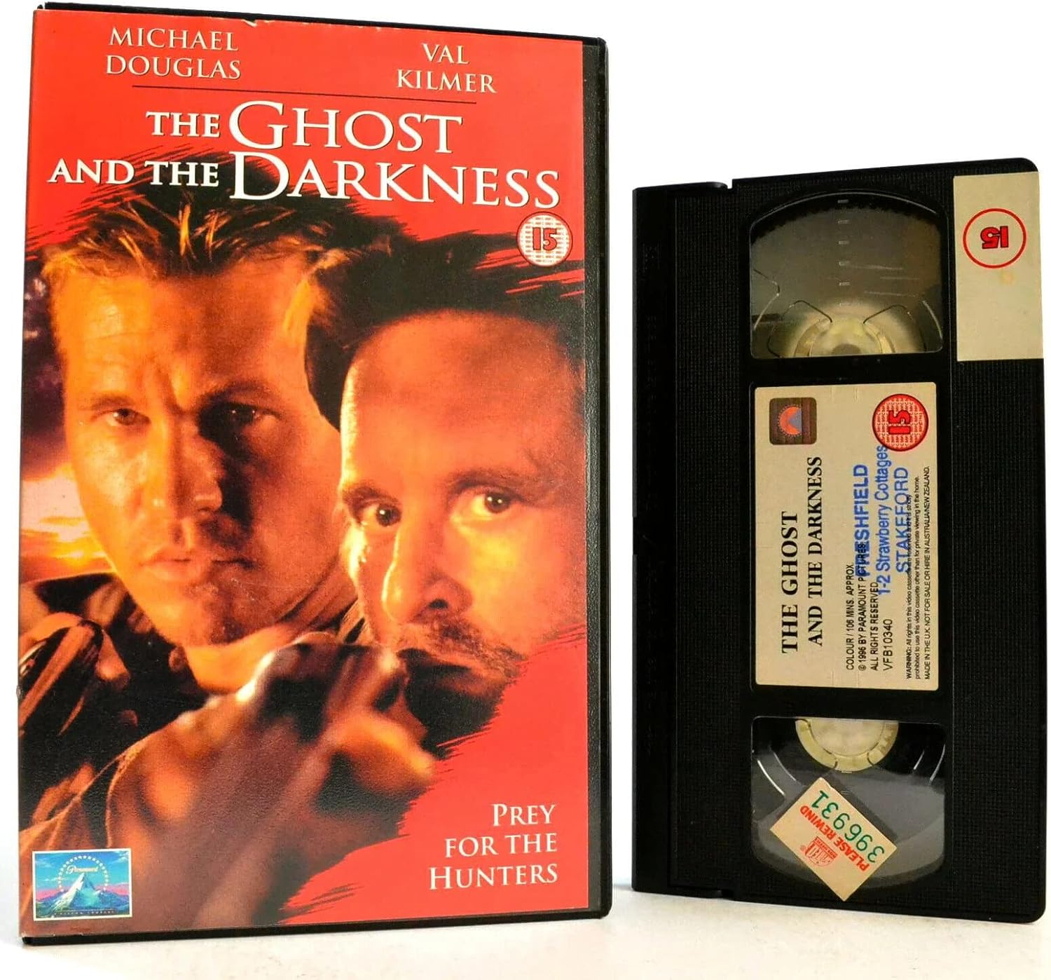 Amazon.com: The Ghost And The Darkness: Historical Adventure - Large ...