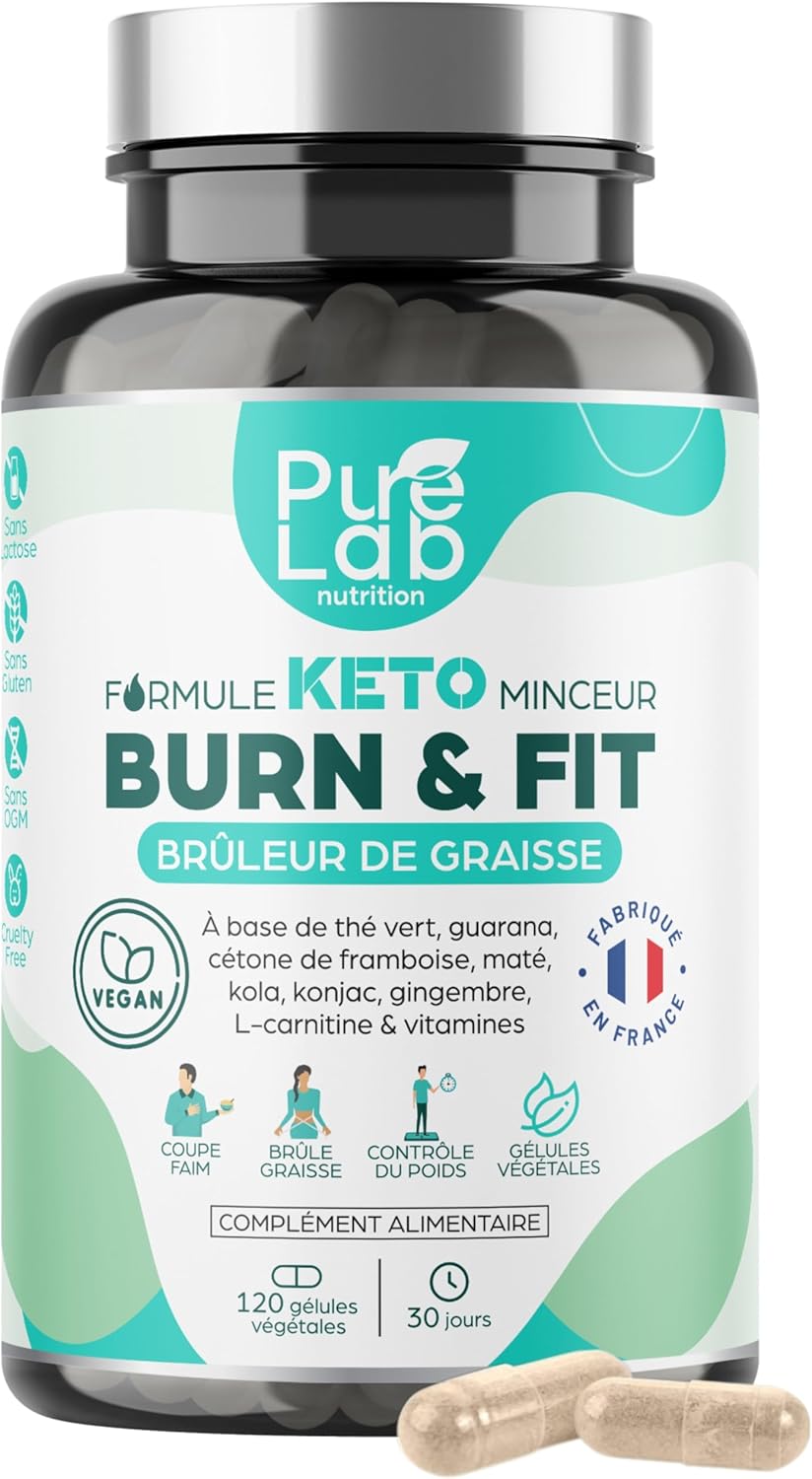 Burn & Fit – Aide à la perte de poids - Actifs 100% Naturels, Plantes ...