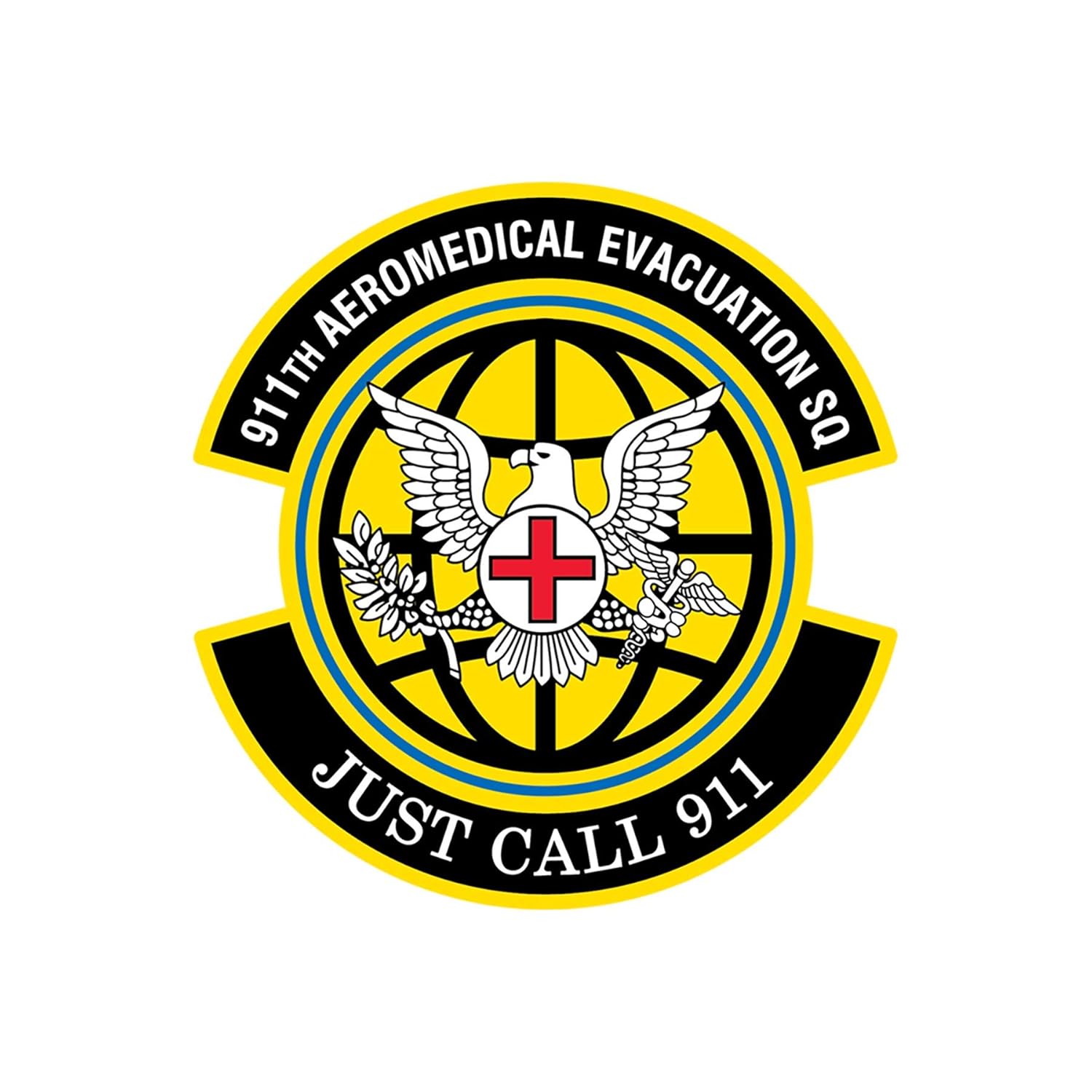 Amazon.com: 911th Aeromedical Evacuations Squadron Vinyl Decal ...