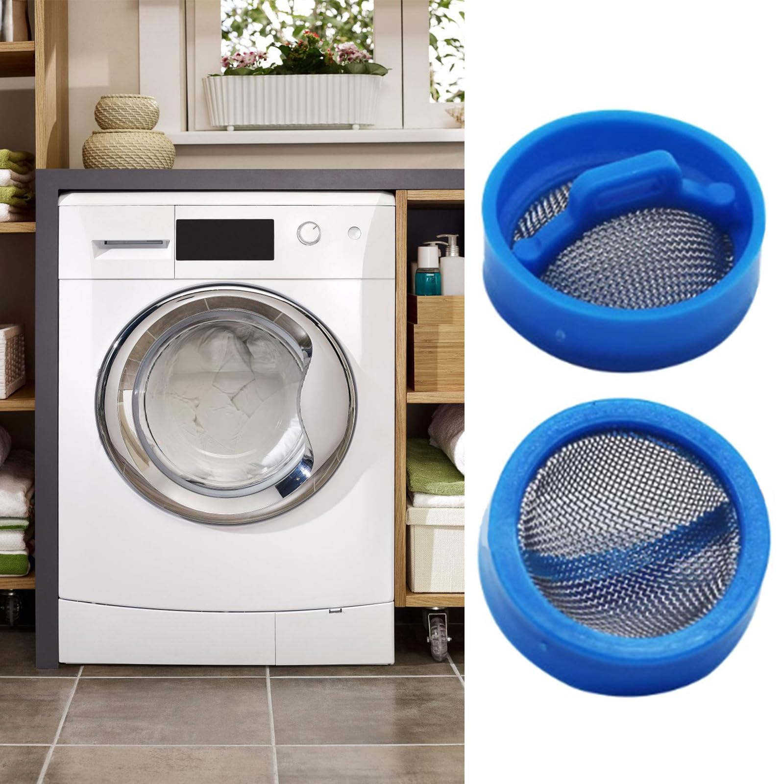 Water Filter Machine For Home 10Pcs Washer Water Inlet Valves Filter ...