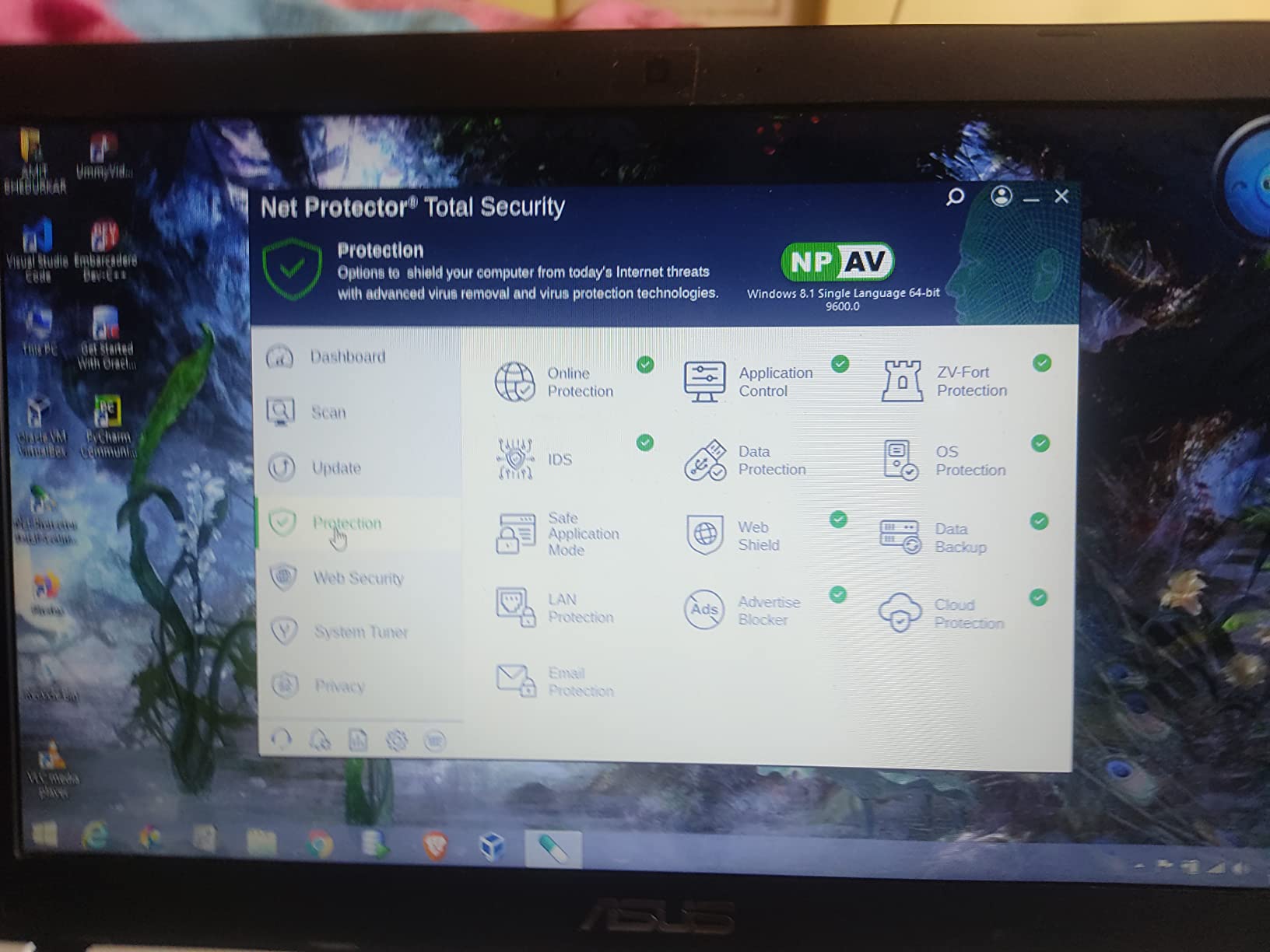 NPAV Net Protector 2020 Total Security - 1 PC 3 Years Email Delivery in ...