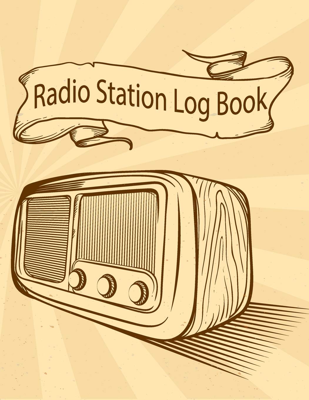 Radio Station Log Book : HAM : Log Book Journal : Vintage Radio ...