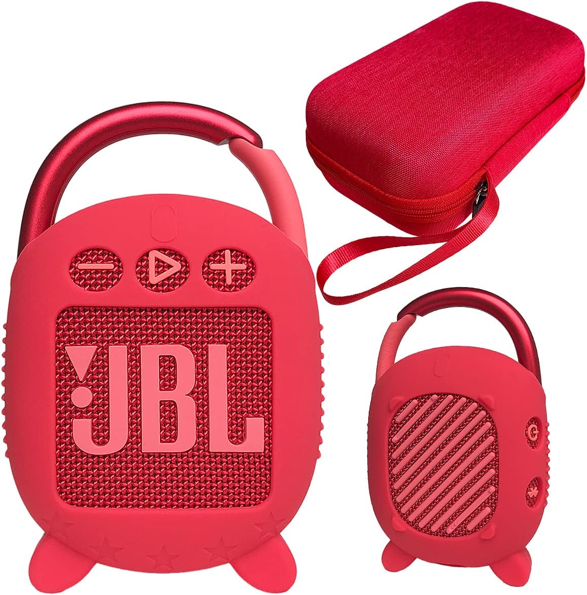 Amazon.com: Hard Carrying Case and Silicone Cover for JBL Clip 4 ...