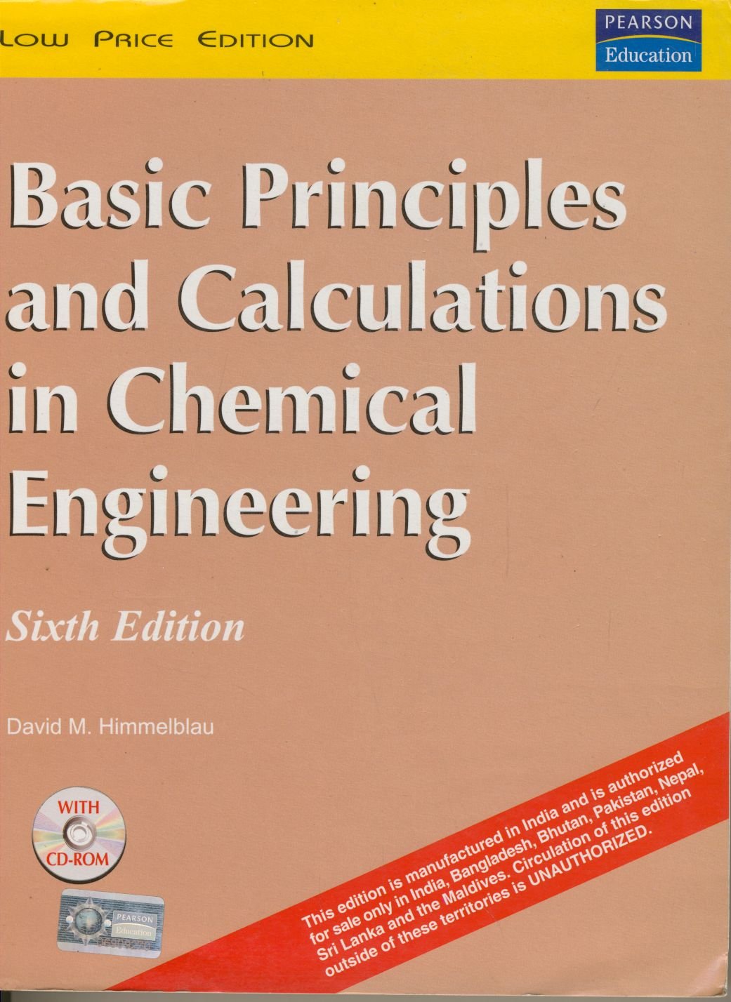 Basic Principles & Calculation In Chemical Engnn. : David M. Himmelblau: Amazon.com.mx: Libros