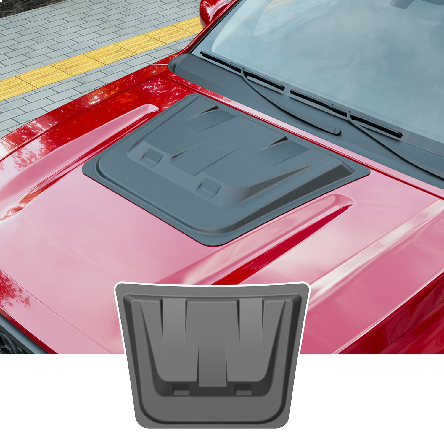 Snapklik.com : Powoq Hood Scoop Compatible