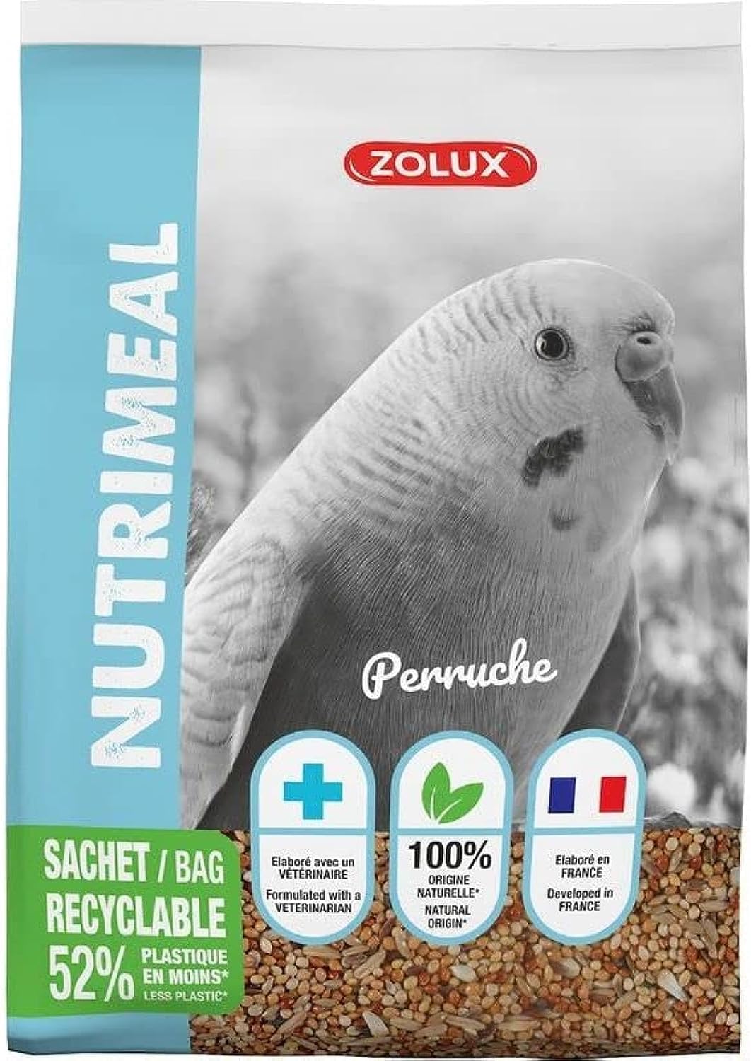 Zolux Nutrimeal3 Food for Parakeets, 2.5 kg : Buy Online at Best Price ...